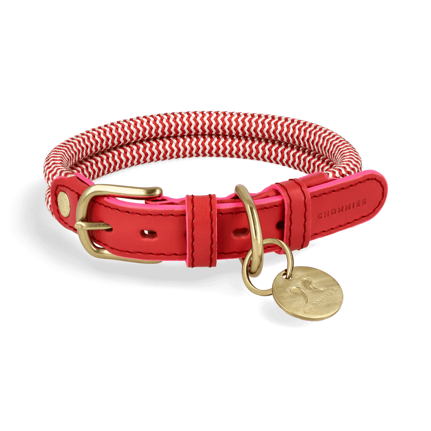 Chommies Adjustable Dog Collar | Candy Cane | Cape Town's Colourful Dog ...